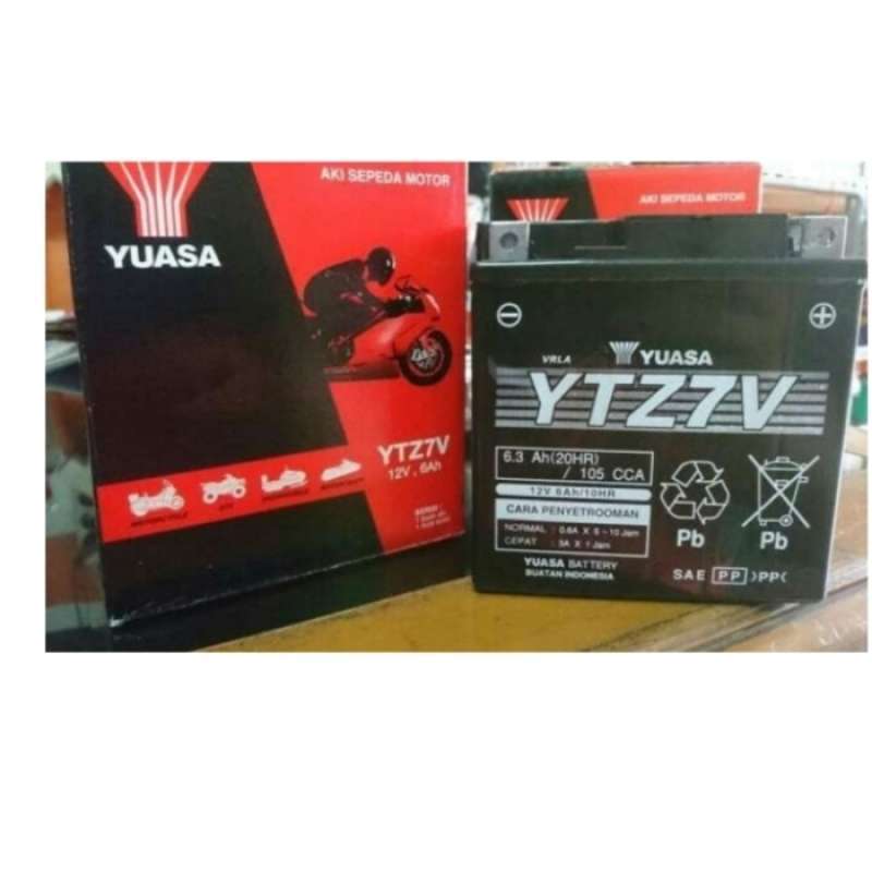 Promo Accu Aki Nmax Ytz 7V Yuasa N Max Aerox Yamaha Diskon 17% di ...