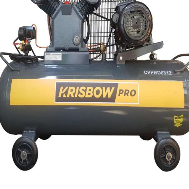 Promo Krisbow Air Compressor Kompresor Angin 3hp 10bar Cppbd0312 Diskon ...