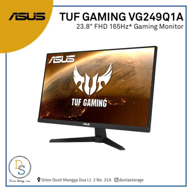 Promo ASUS TUF Gaming VG249Q1A Gaming Monitor 23.8 FHD, 1ms, 165Hz, IPS ...