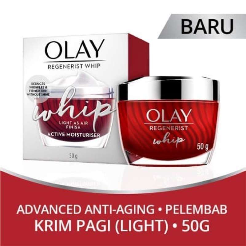 Promo Olay Regenerist Whip Active Moisturizer Krim 50 g Diskon 23% di Seller Sentra Jawellery ...