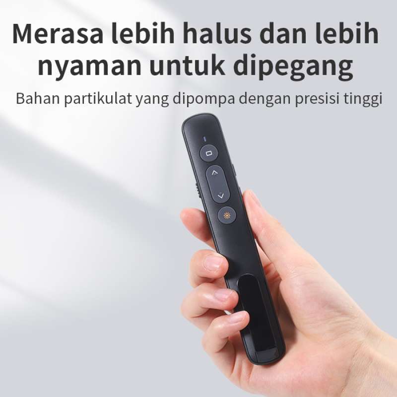 Promo Laser Pointer Wireless Pen Pointer Presentasi Presenter 2.4GHz 50m - Rechargeable Diskon 1 ...