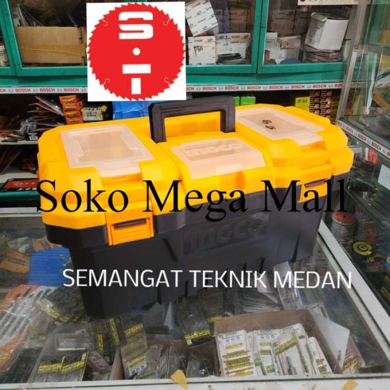 Promo Berkualitas TOOL BOX TOOLBOX KOTAK PERKAKAS 2 TINGKAT PLASTIK PP 20 INGCO PBX2001 TYE439 ...