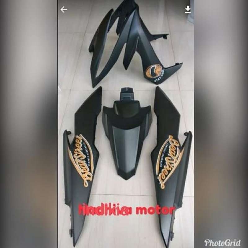 Promo Fullset Body Beat Street esp tahun 2018 2019 warna Hitam doff ...