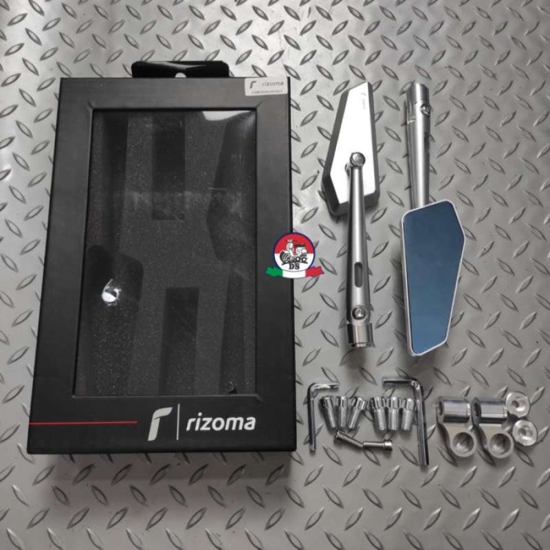 Promo Spion Rizoma Circuit 744 CNC Chrome Universal Vespa Sprint Prima ...