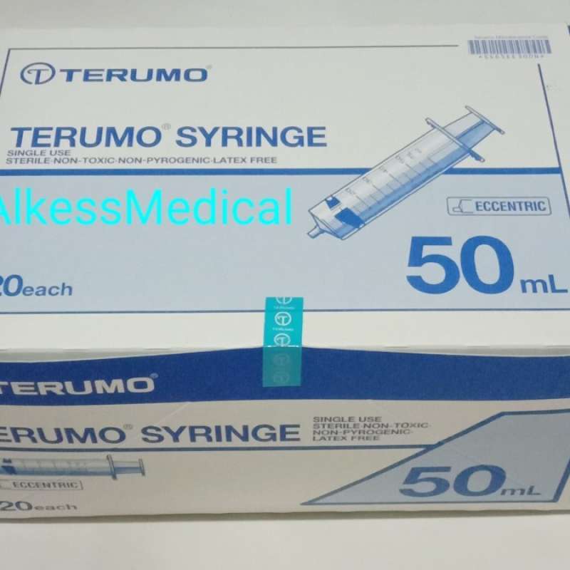 Jual Spuit 50 Cc Terumo/Jarum Suntik Terumo/Syringe di Seller Makmur ...