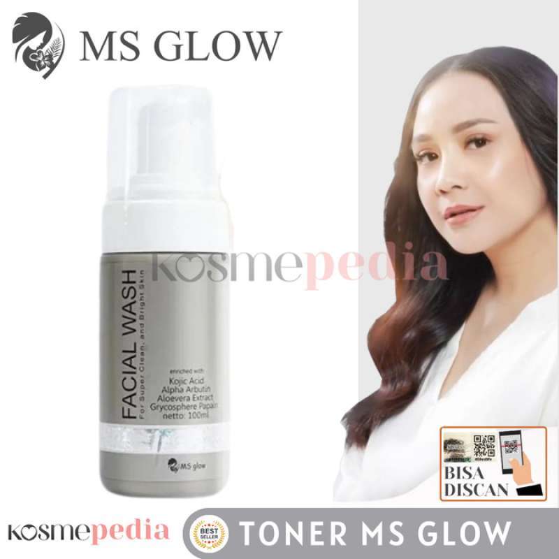 Promo Ms Glow Original Facial Wash Sabun Wajah Muka Msglow Official ...