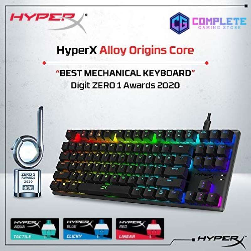 Jual HyperX Alloy Origins Core - Mechanical Gaming Keyboard di Seller ...