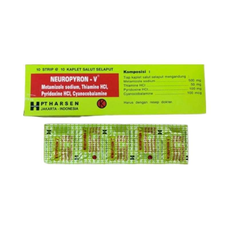 Jual NEUROPYRON V BOX 100 KAPLET di Seller Apotek Apollo Official Store ...
