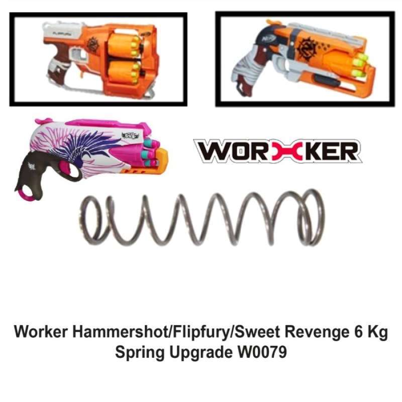 Promo Worker Mod Nerf Hammershot/Sweet Revenge/Flipfury 6 Kg Spring ...