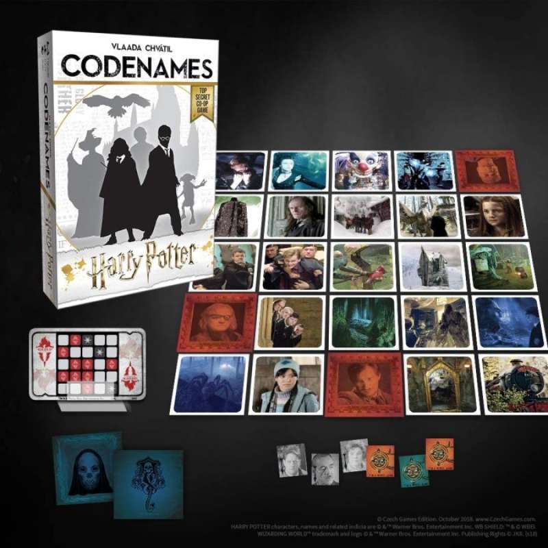 Jual Codenames Harry Potter - cooperative word picture deduction board ...