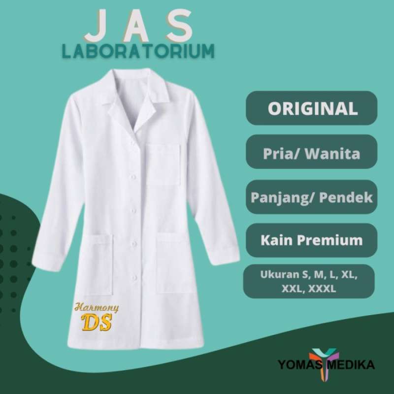 Promo Jas Lab/ Jas Laboratum/ Baju Praktikum Lengan Panjang Diskon 23% ...