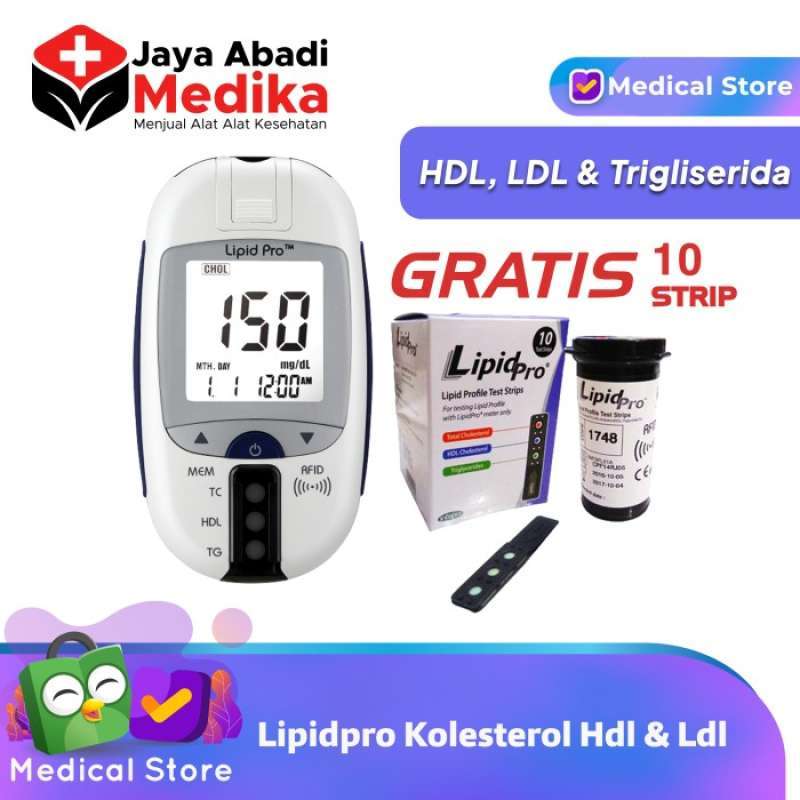 Promo Lipid Pro Include Strip Alat Tes Kolesterol Hdl Dan Ldl ...