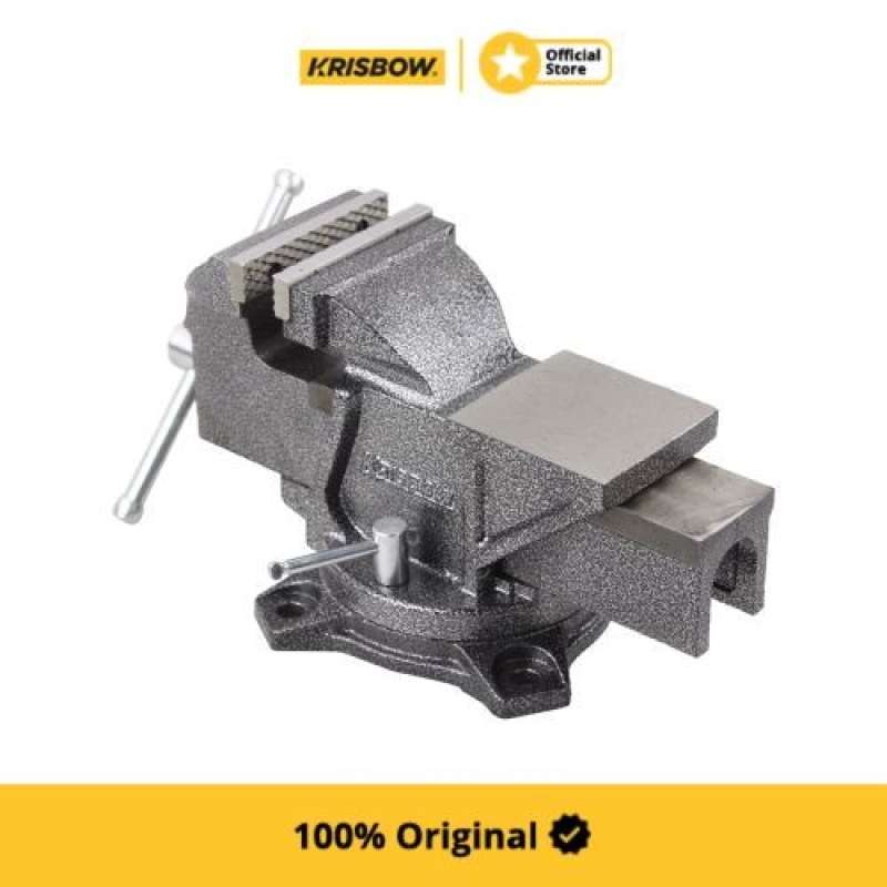 Promo Krisbow Bench Vise Ragum Putar With Swivel Base 10 Cm Diskon 33% ...