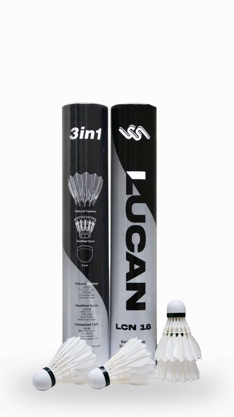 Jual Shuttlecock Badminton Lucan 3 in 1 / Kok badminton / Shuttlecock 3 ...