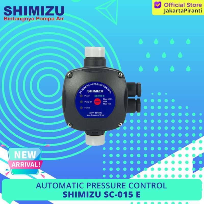Promo Otomatis Pompa Booster Automatic Pressure Control Shimizu SC-015 ...