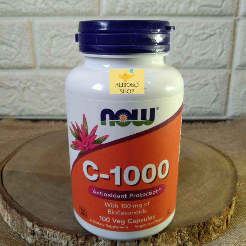 Promo NOW C1000 C 1000 BIOFLAVONOIDS 100 MG 100 VEG CAPSULES Diskon 23% ...