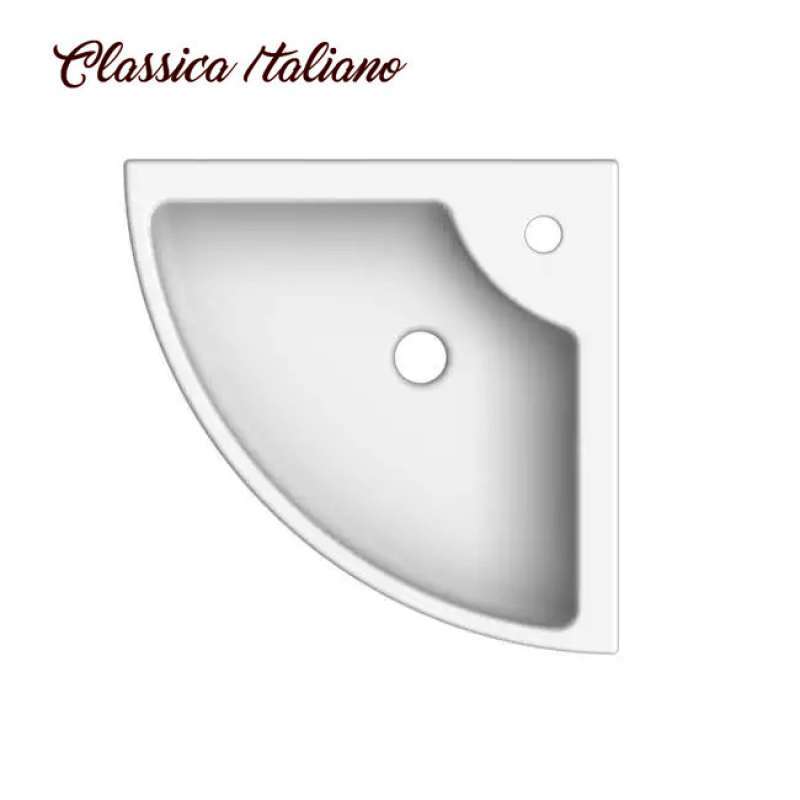Jual Classica Italiano Wastafel Cuci Tangan Sudut Keramik Modern Anti ...