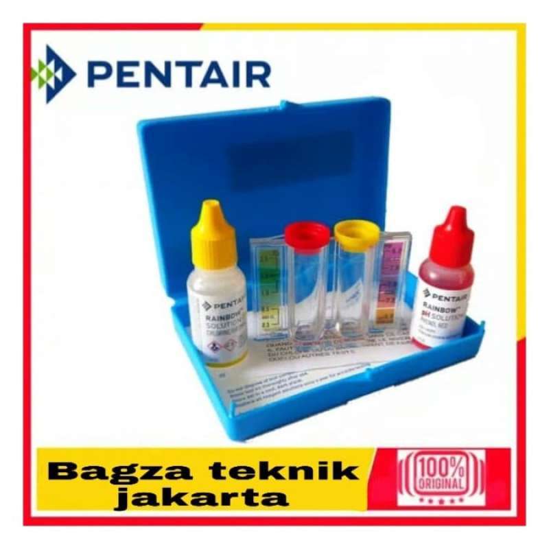 Jual Test Kit Pentair 2 In 1 Rainbow Water Test Kit Kolam Renang Di ...