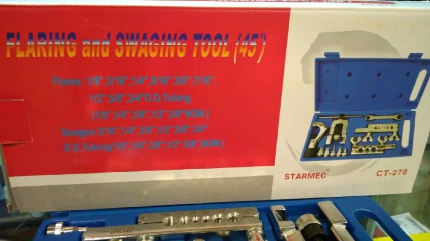Promo Starmec CT-278 Flaring and Swaging Tools Alat Pemekar Pipa CT-278 ...