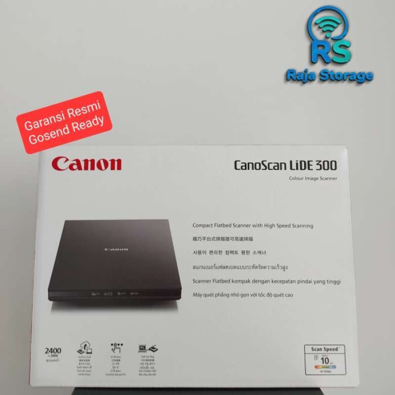 Promo Canon Lide 300 Scanner Kertas A4 Flatbed Garansi Resmi Diskon 23% ...