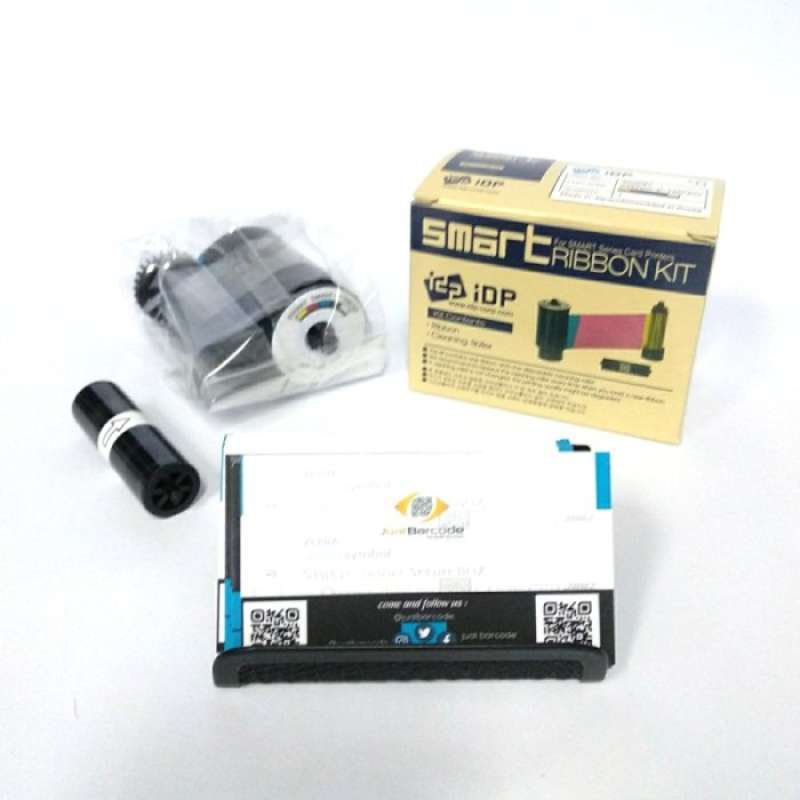Promo Idp Ribbon Kit Id Card Printer Smart 50 Color Ymcko ( Pn : 650687 ...