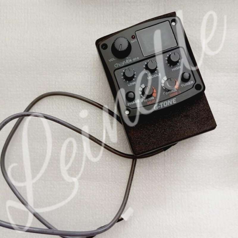 Jual Cherub GT-6 G-Tone Acoustic Guitar Preamp EQ dgn reverb delay ...