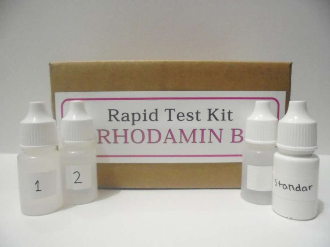Promo Paket Repacking Test Kit Rhodamin B / Rapid Test Rodamin-B Diskon ...