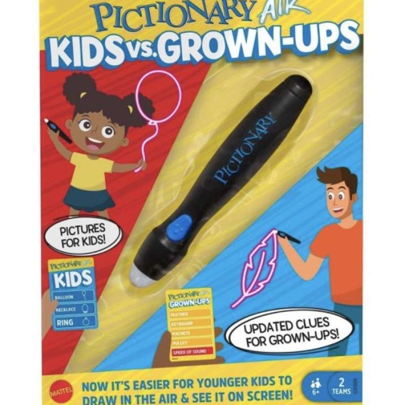 Promo Mattel Pictionary Air Mainan Anak Board Games Tebak Gambar Diskon ...