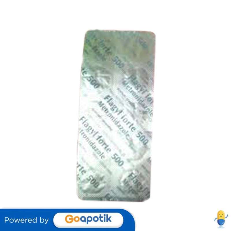 Jual FLAGYL FORTE 500 MG BLISTER 10 TABLET di Seller Apotek Potenza ...