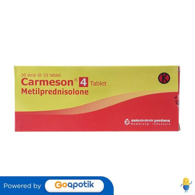 Jual CARMESON 4 MG BOX 100 TABLET di Seller Apotek Adapotek Pedungan - Pedungan, Kota Denpasar ...