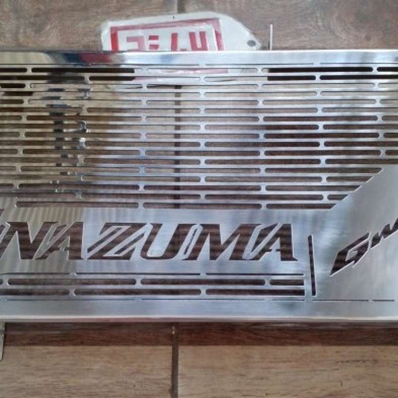 Promo Full Cnc Laser Cut Stainless Radiator Cover For Suzuki Inazuma ...