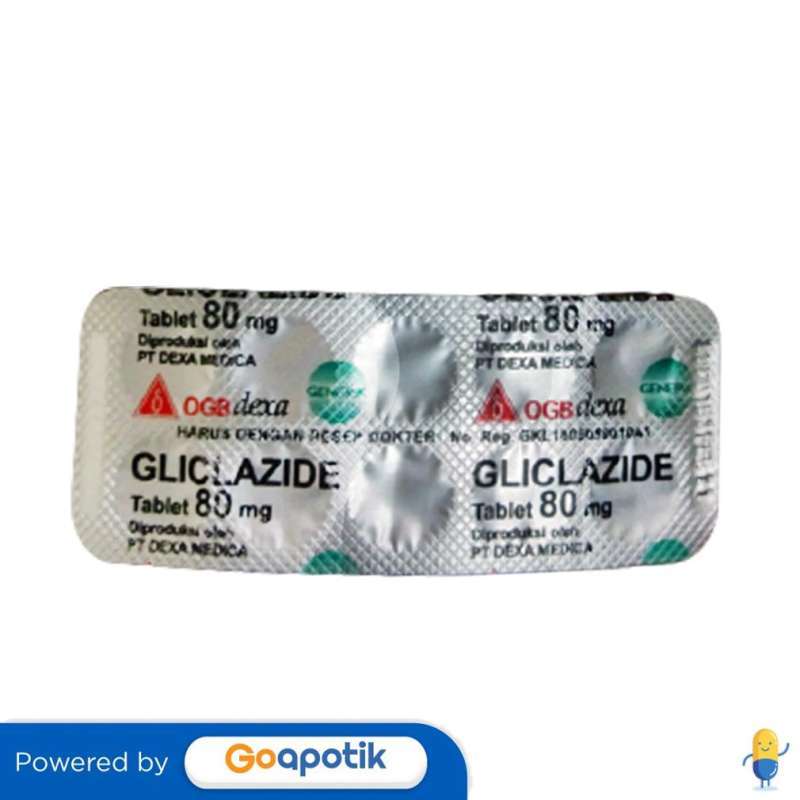 Jual Gliclazide Ogb Dexa Medica 80 Mg Strip 10 Tablet Di Seller Apotek ...