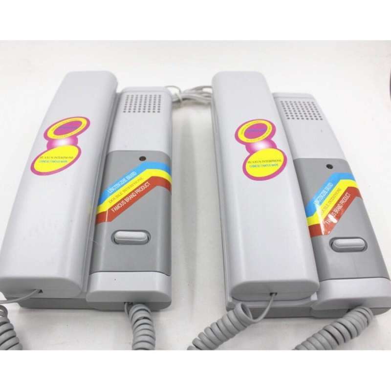 Jual Intercom Komunikasi 2 Arah Pakai Kabel Telepon di Seller Elekto ...
