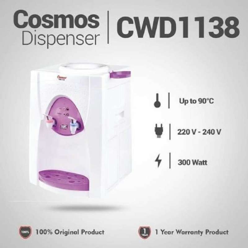 Promo Dispenser Cosmos Water Dispenser Cwd 1138 P Diskon 15% Di Seller ...