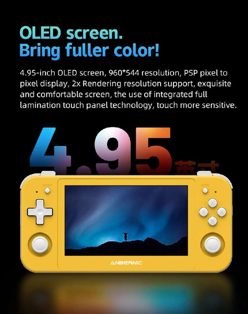 Jual Anbernic Rg505 256gb - Dual Mode Emulator Retro Game Handheld ...