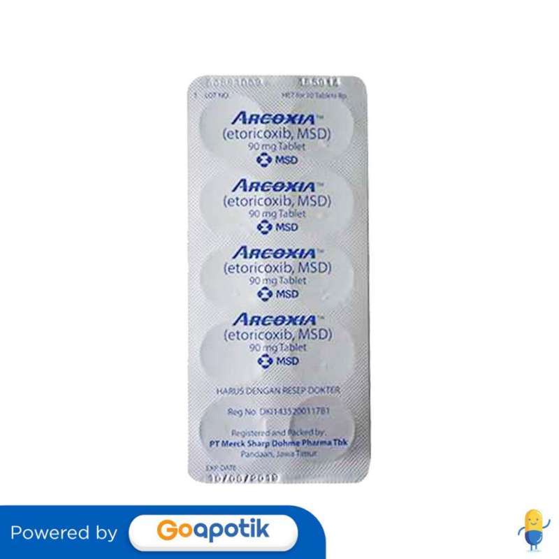 Jual ARCOXIA 90 MG BLISTER 10 TABLET di Seller Apotek Yuni Farma ...