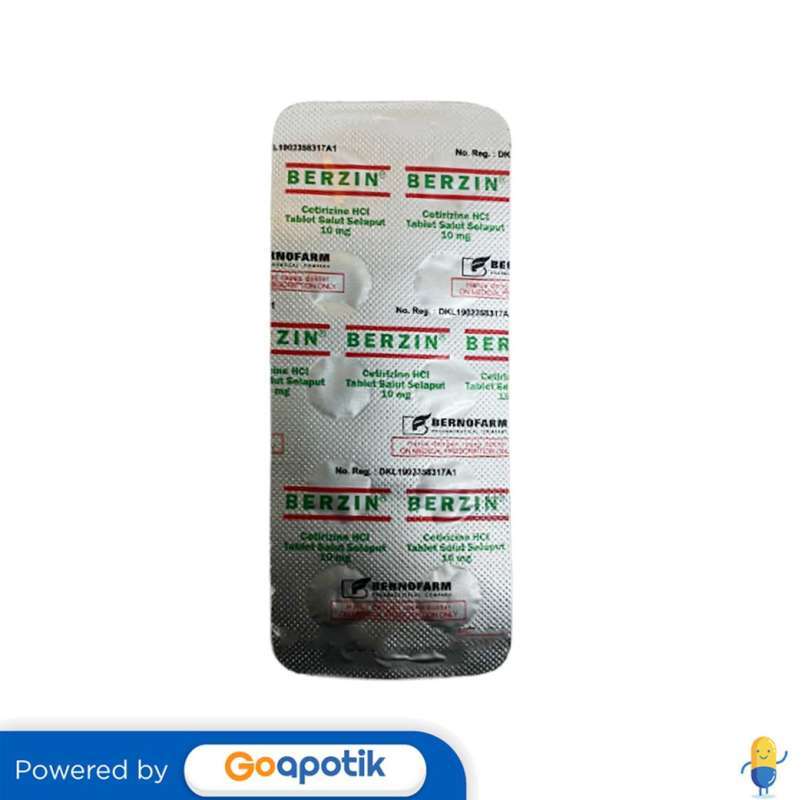 Berzin Tablet 10 Mg Lengkap Harga Terbaru Februari 2024 | Blibli