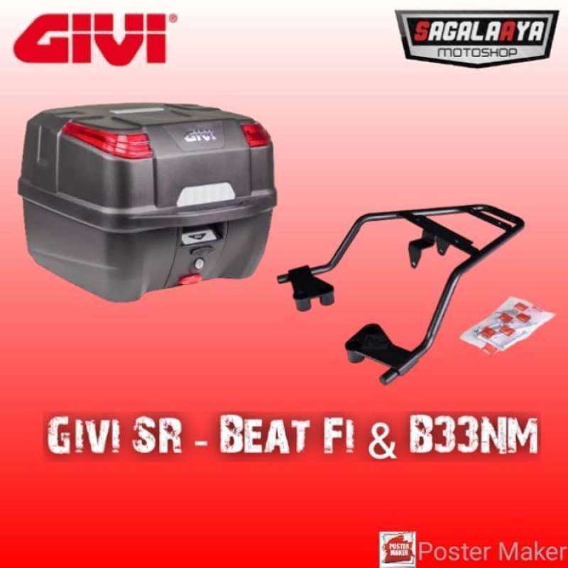 Jual Paket Givi Bracket Sr Beat Box B33nm Atlas Di Seller Bhayangkara ...