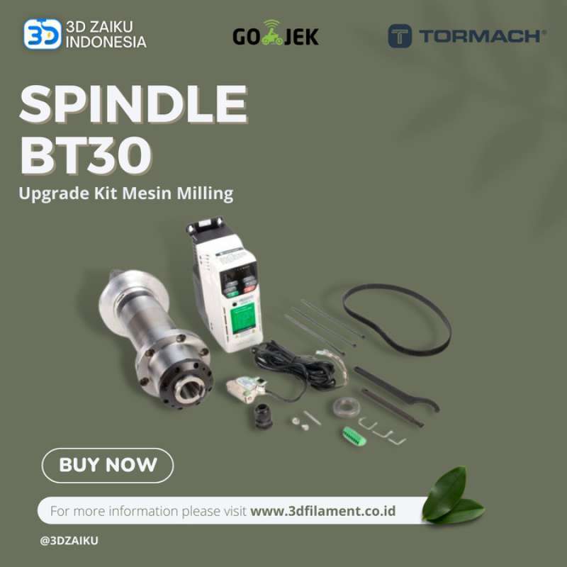Promo Tormach Spindle Bt30 Upgrade Kit Mesin Milling Potong Bahan Baja ...