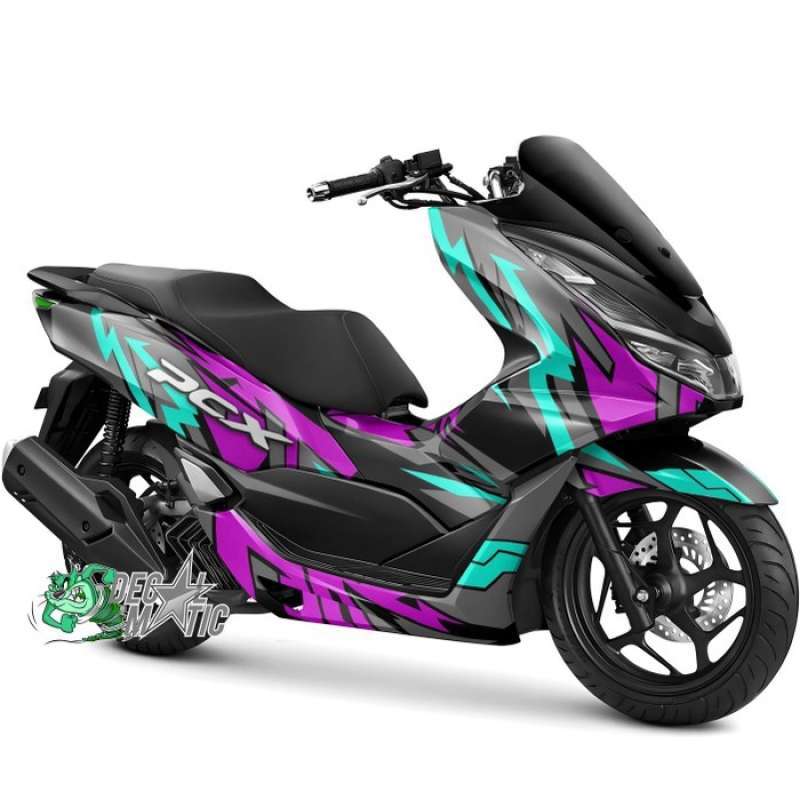 Jual Stiker Decal Full Body Motor Honda PCX 150 PCX160 Grafis Abstrak 3 ...
