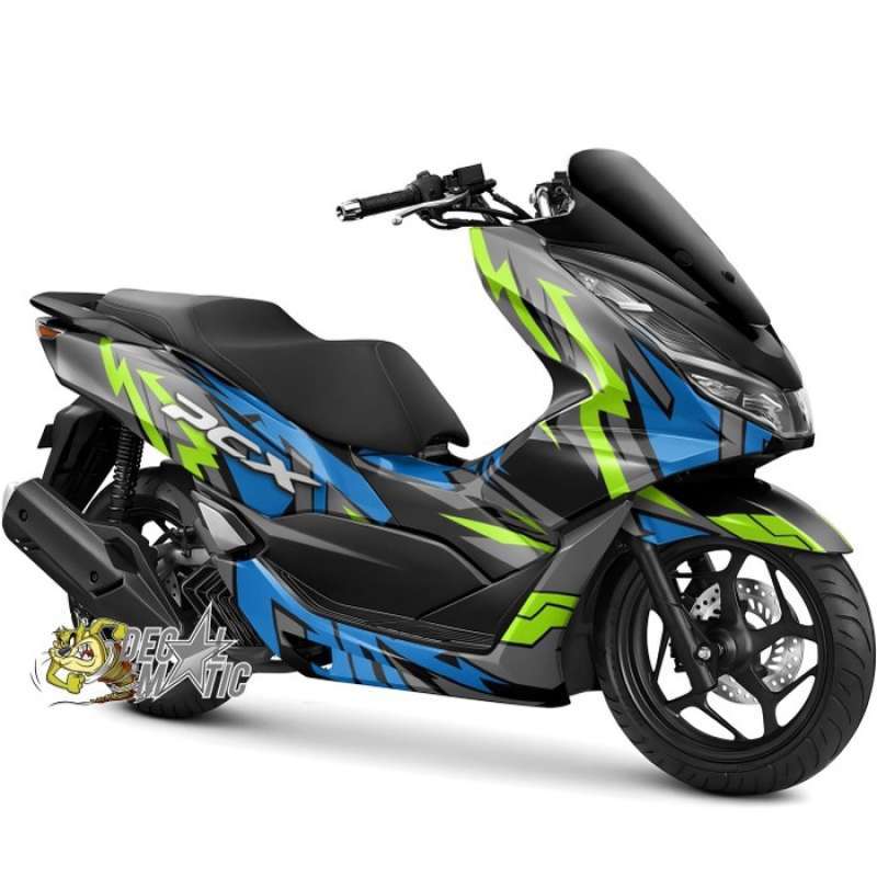 Jual Stiker Decal Full Body Motor Honda PCX 150 PCX160 Grafis Abstrak 3 ...
