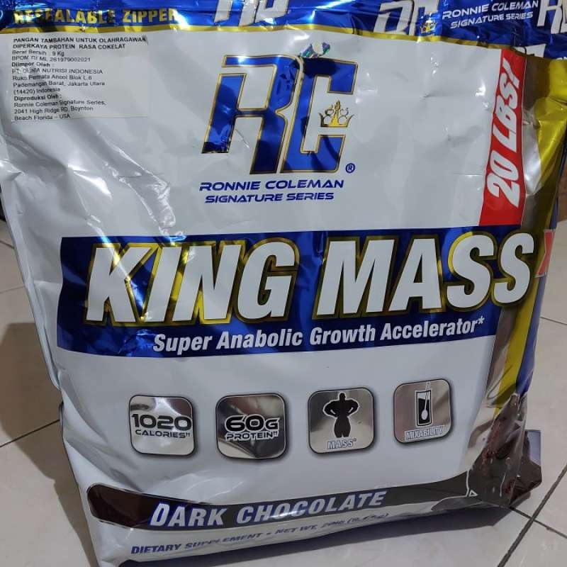 Promo King Mass 20Lbs Kingmass 20 Lb Rc Ronnie Coleman Gainer Not ...