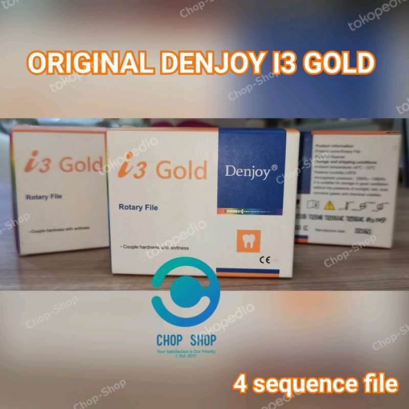 Promo Original Denjoy I3 Gold File Rotary Denjoy Protaper Endo File ...