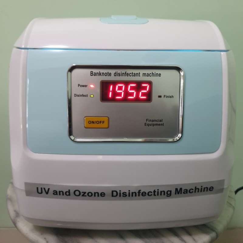 Jual Money Disinfectant Sterilisasi Uang Uvc Ozone Sterilizer Box ...