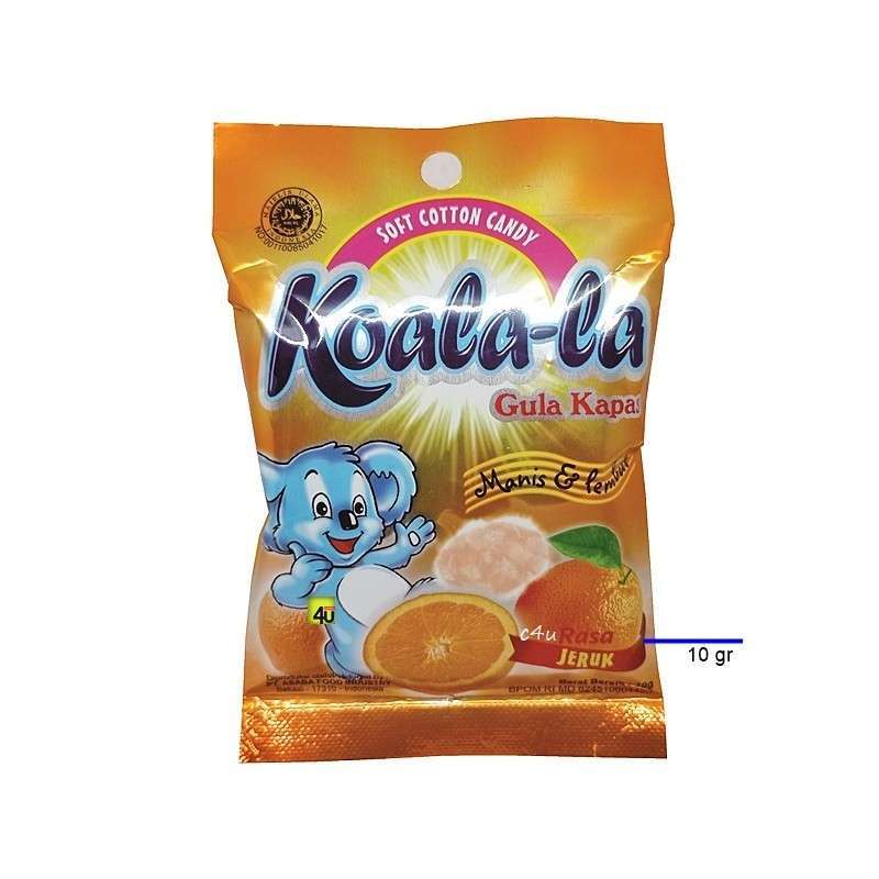 Jual Koala-la / Koalala Soft Cotton Candy 10gr / Permen Gula Kapas ...