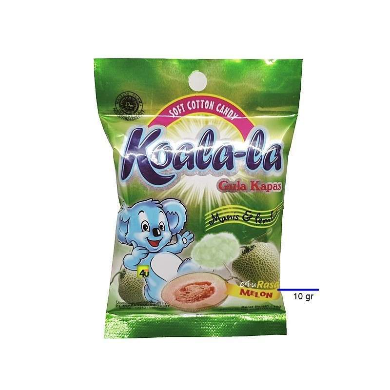 Jual Koala-la / Koalala Soft Cotton Candy 10gr / Permen Gula Kapas ...