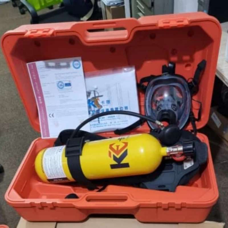 Promo Breathing Apparatus SCBA 6Liter Set Self Contained Breathing ...