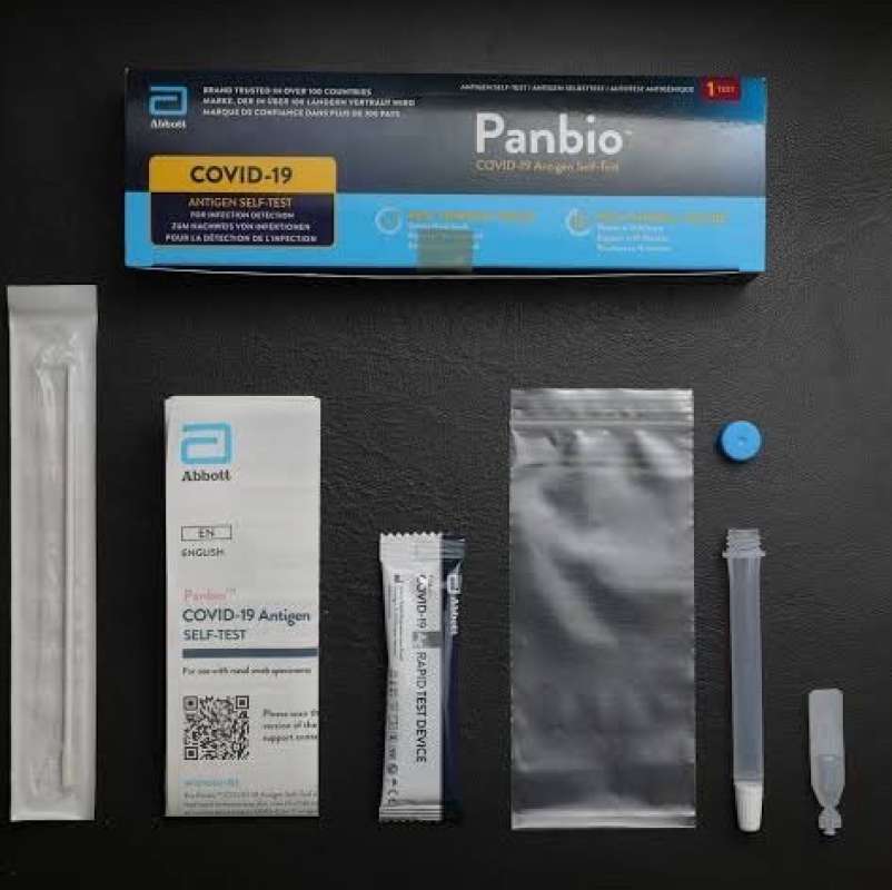 Promo Abbott Panbio Nasal Original Singapore Swab Antigen Test 1 Box ...
