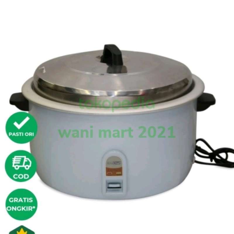 Promo Rice Cooker Jumbo 10 Ltr Penanak Nasi Restaurant Cafe Krischef ...