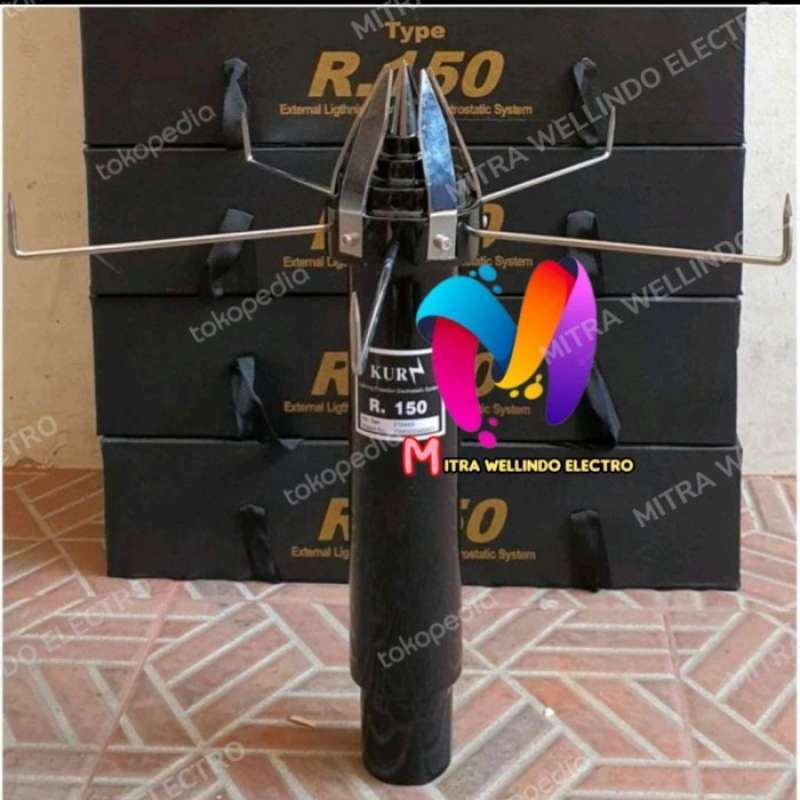 Promo penangkal petir KURN R150 LIGHTNING PROTECTION SYSTEM KURN R-150 ...